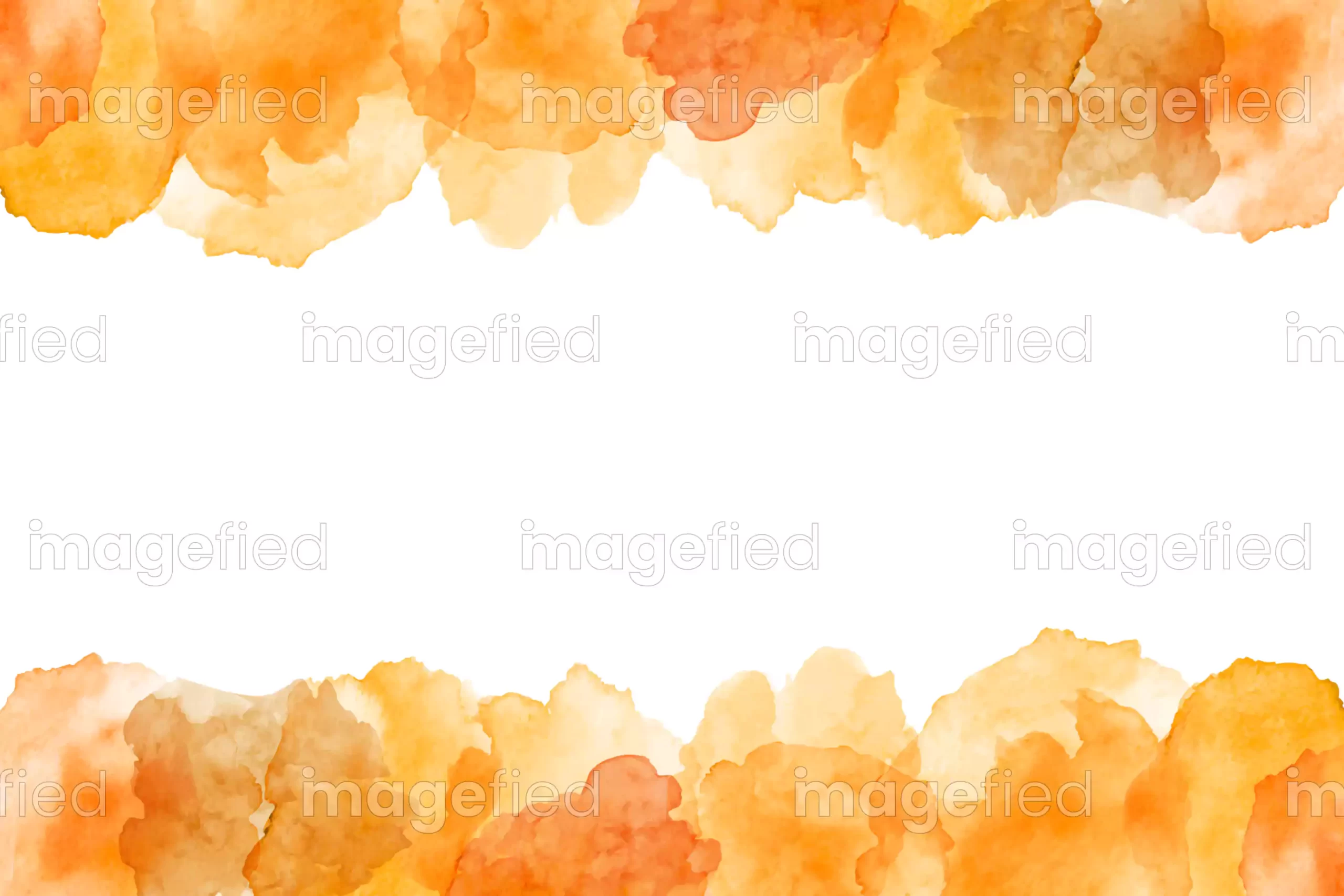 Watercolor Border Background