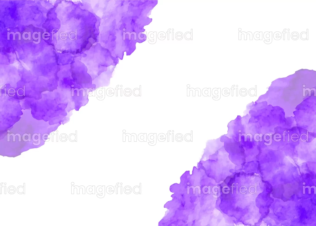Purple Watercolor Splatter