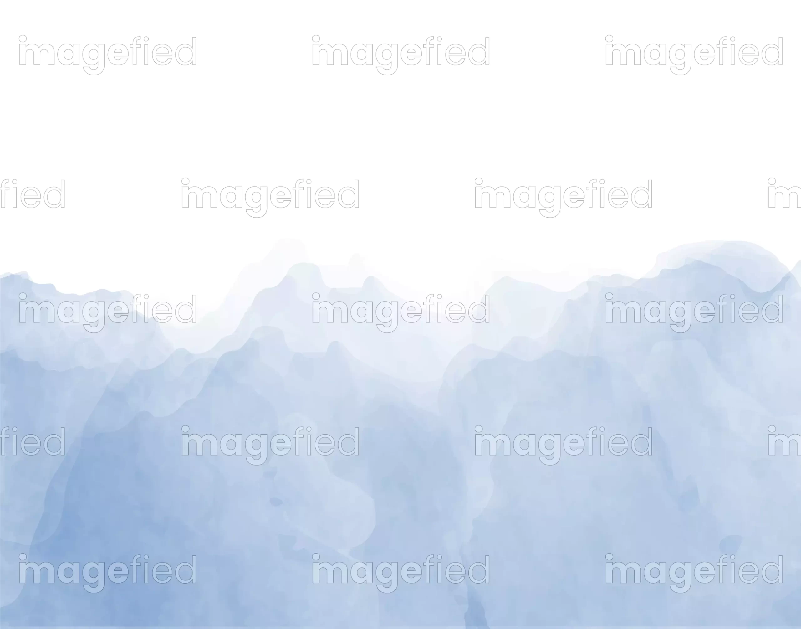 Light blue mountains glacier watercolor background vector art - Imagefied