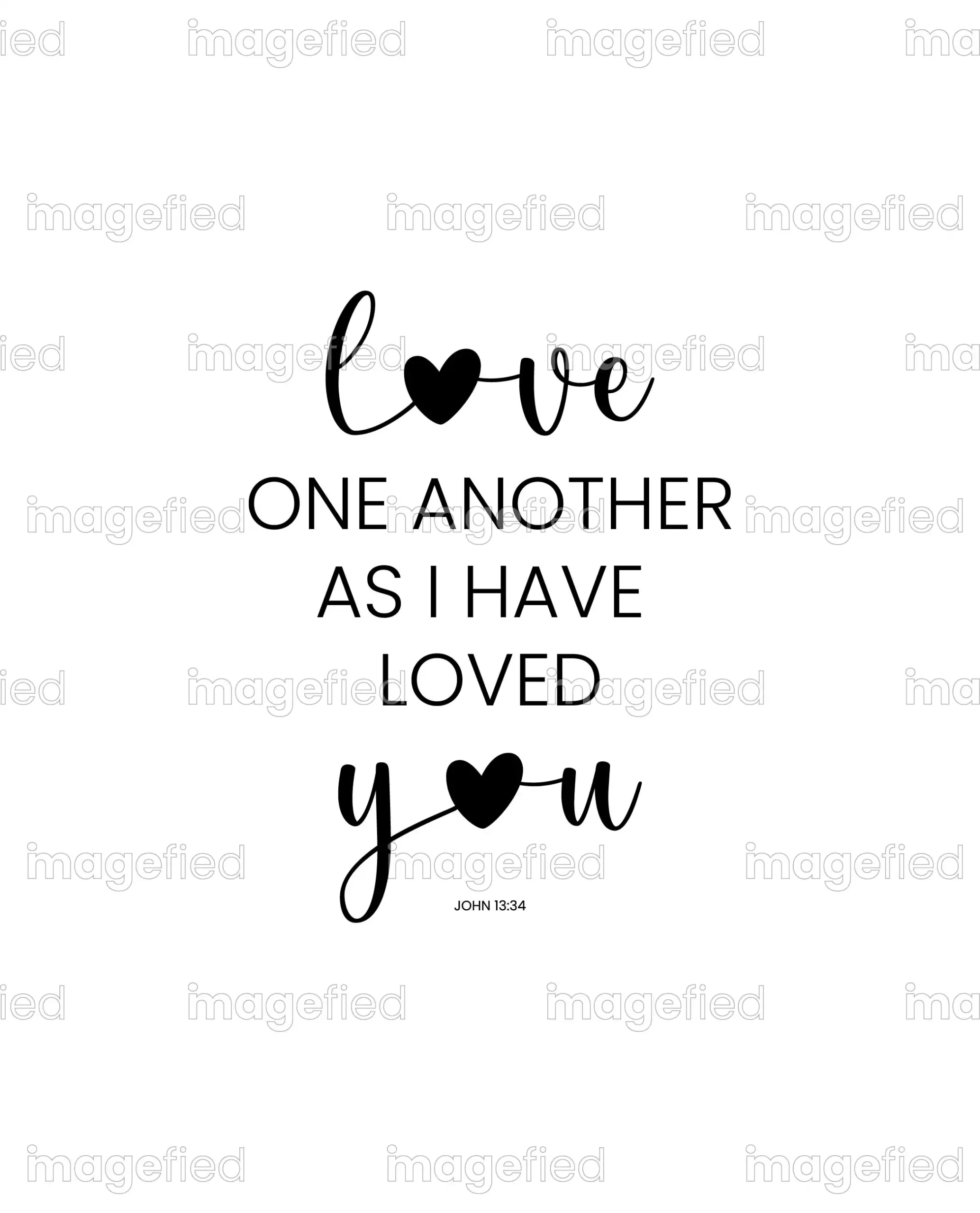 Jesus Quotes About Love One Another