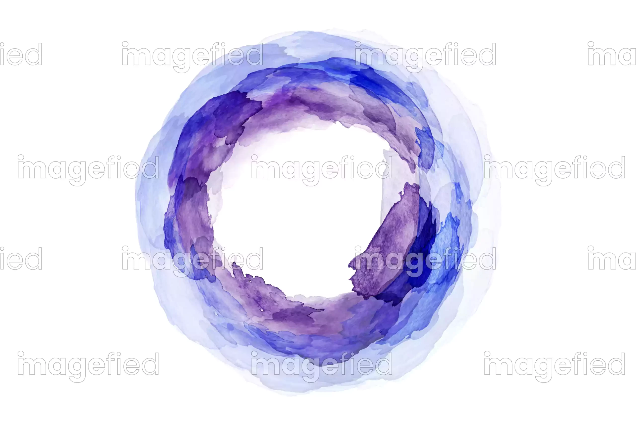 Purple Blue Watercolor Background, Hand Painted HD Artwork, Beautiful ...