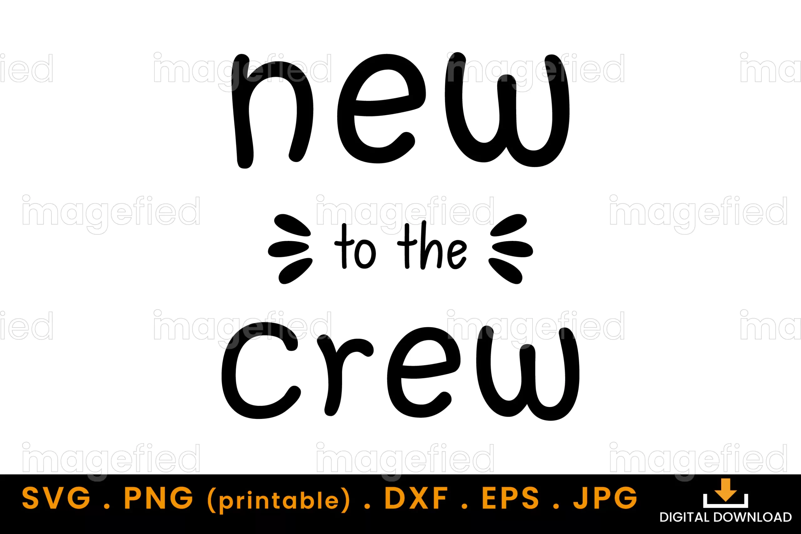 New to the Crew Svg, Newborn Baby Welcome svg Design, New Sibling svg ...