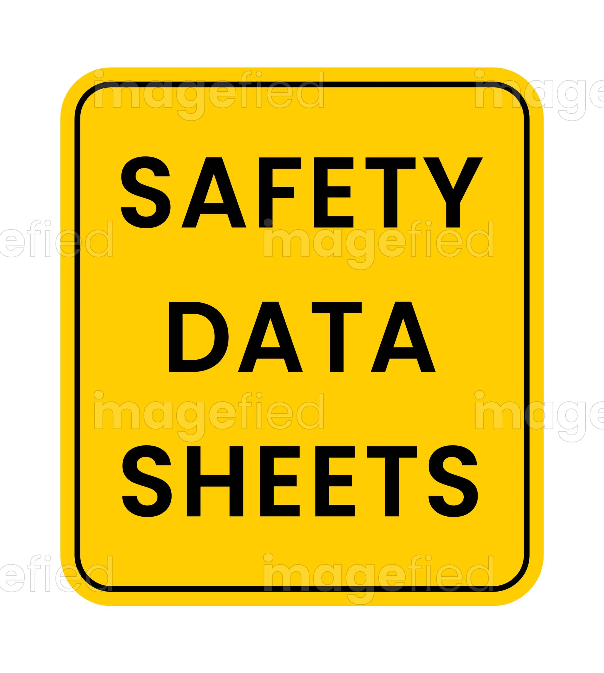 Safety Data Sheets Sign, SDS Labeling, Banner, Poster Vector - Imagefied